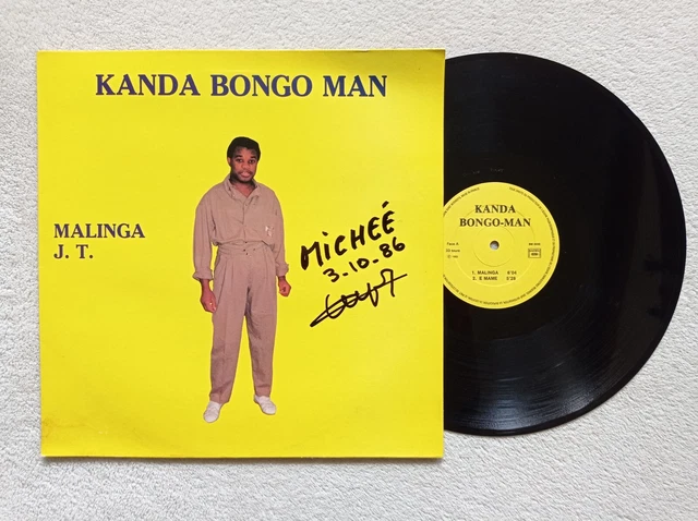 LP 33T KANDA Bongo Man "Malinga J.t." Bm 0056 France 1985 - EUR 9,99 ...