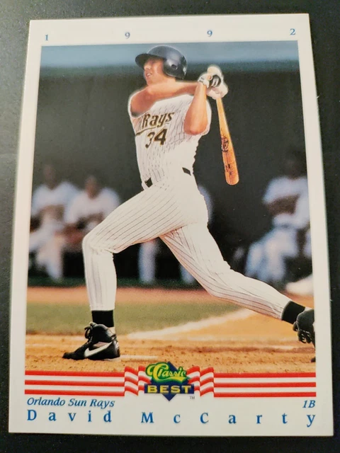 1992 CLASSIC BEST David McCarty Orlando Sun Rays #350 EUR 2,24 ...