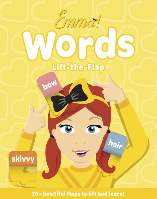 THE WIGGLES EMMA: Favourite Words: A Lift the Flap: Lift-The-Flap by ...