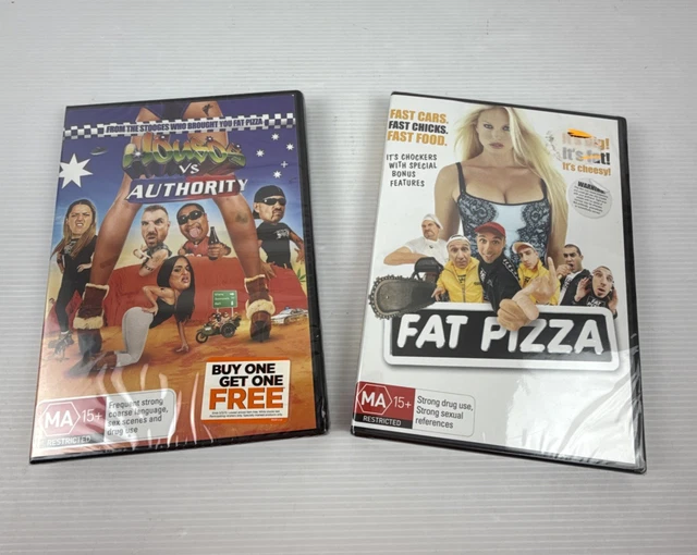 FAT PIZZA & Housos Vs Authority DVDs New Sealed Region 4 $13.95 ...