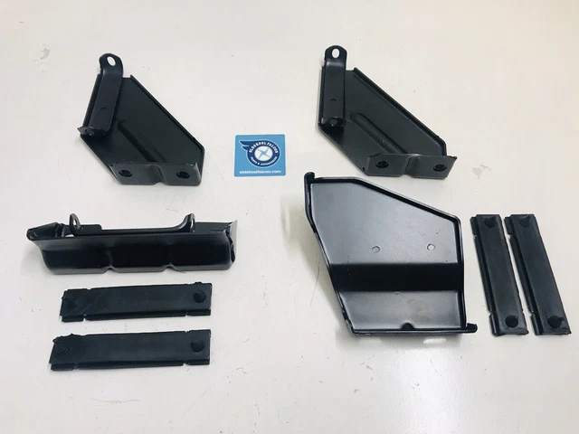 FORD FALCON XA Xb Gt Gs Zf Zg Radiator Mount Brackets With Rubbers 351 ...