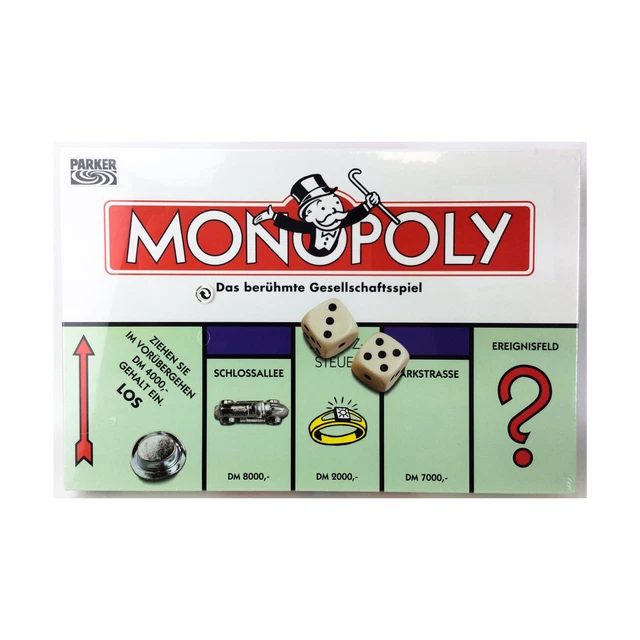 PARKER BROS FOREIGN Monopoly Monopoly (German Ed, 1996 Ed) Box SW £45. ...