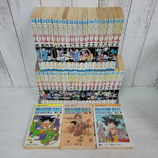 DRAGON BALL MANGA Comics Complete Set vol.1~42 First Edition Akira ...