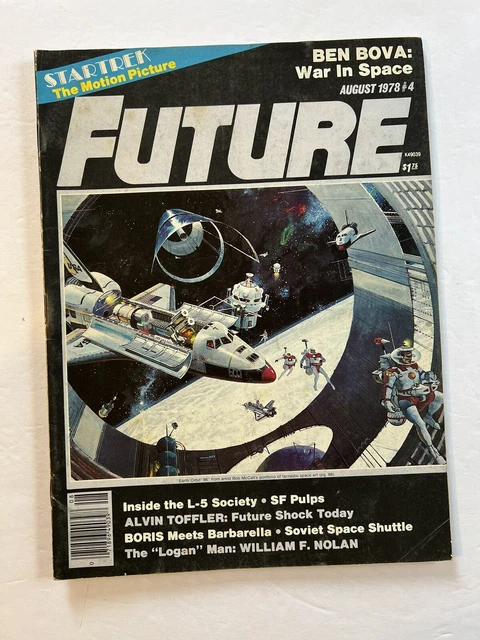 VTG AUGUST 1978 #4 *FUTURE MAGAZINE* STAR TREK-THE MOTION PICTURE-Good ...