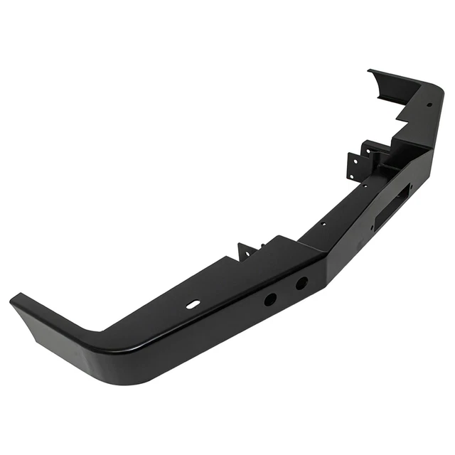 LAND ROVER DISCOVERY 2 Heavy Duty Steel Winch Bumper Black - DA5645 £ ...