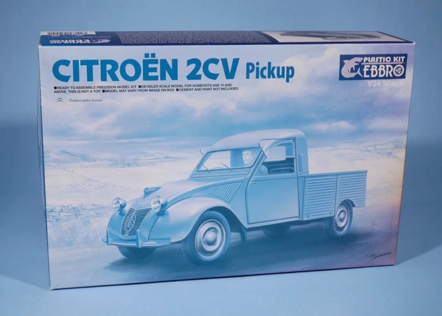 EBBRO 25004 CITROËN 2CV Pickup 1:24 Scale Model Car * NEW £44.99 ...