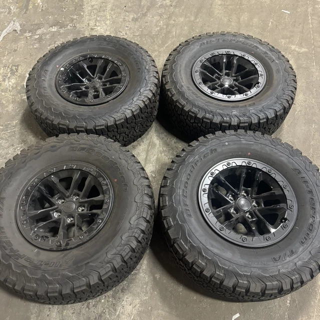17& JEEP WRANGLER Rubicon 392 Xtreme Recon OEM BEADLOCK wheels rims BFG ...