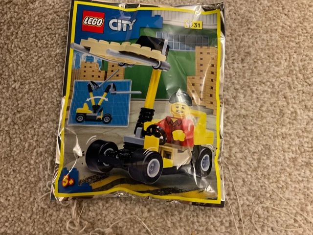 LEGO CITY: SET minifigure minifigure camion carrello elevatore 952212 ...