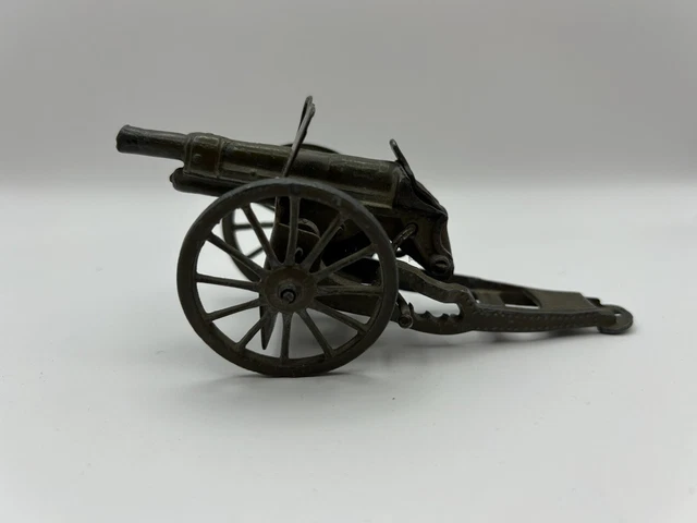 VINTAGE BRITAINS DIECAST Model Firing Cap Cannon Artillery 5” £6.99 ...