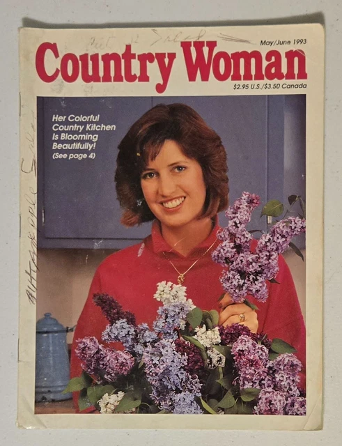 VINTAGE COUNTRY WOMAN & Country Living Lot of 14 | CW 1993-2001 | CL ...