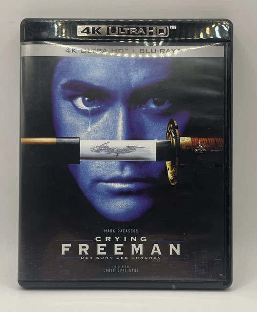 CRYING FREEMAN (UNCUT) 4K UHD, Very rare Turbine release, Mark Dacascos ...