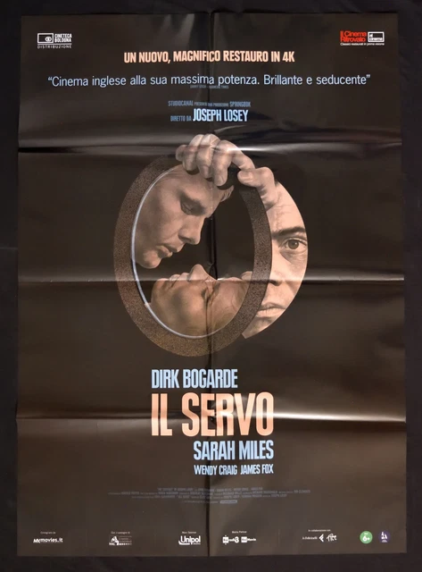 MANIFESTO IL SERVO dick bogarde sarah miles losey joseph A230 EUR 19,99 ...
