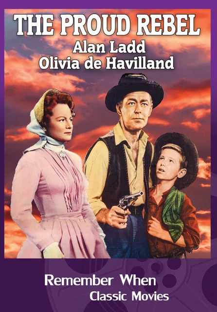 THE PROUD REBEL (DVD) Alan Ladd Olivia de Havilland Dean Jagger (US ...