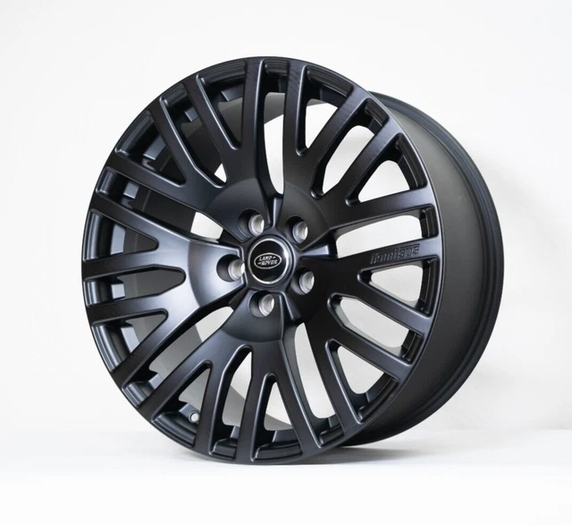 20& RIMS LAND ROVER DEFENDER 110 SATIN BLACK WHEELS upgrade oem SPEC ...