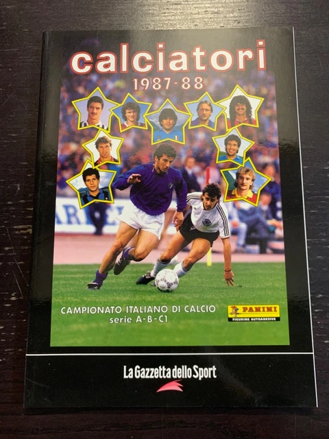 GAZZETTA DELLO SPORT, “Calciatori 1987-88” Raccolta Completa Album ...