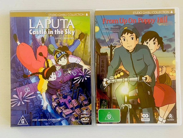 STUDIO GHIBLI COLLECTION - Anime PAL DVD Set - Laputa / Poppy Hill ...