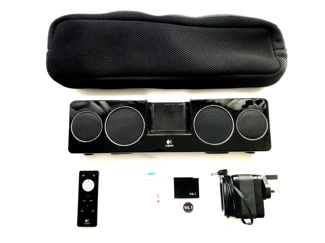 LOGITECH PURE-FI ANYWHERE 2 speaker dock Bluetooth Adapter (iwave ...