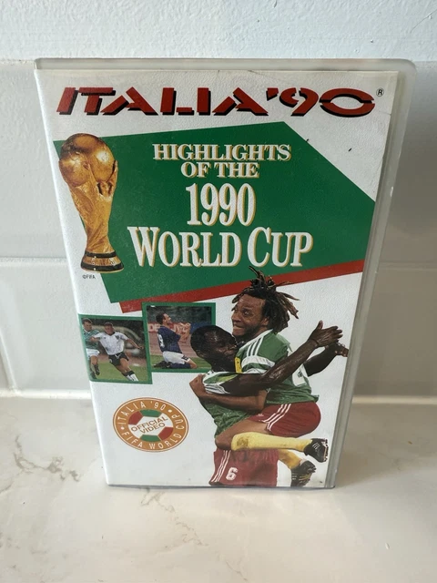 ITALIA '90 HIGHLIGHTS of the 1990 World Cup VHS Tape £16.13 - PicClick UK