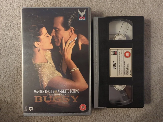 BUGSY VHS VIDEO Big Box Ex Rental £4.99 - PicClick UK