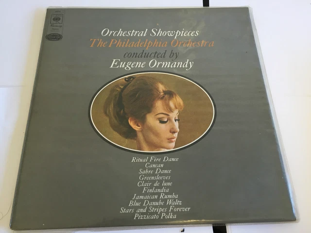 SPECTACLES ORCHESTRAUX ORCHESTRA Philadelphia Orchestra Eugene Ormandy VINYLE LP COMME NEUF/EX ...