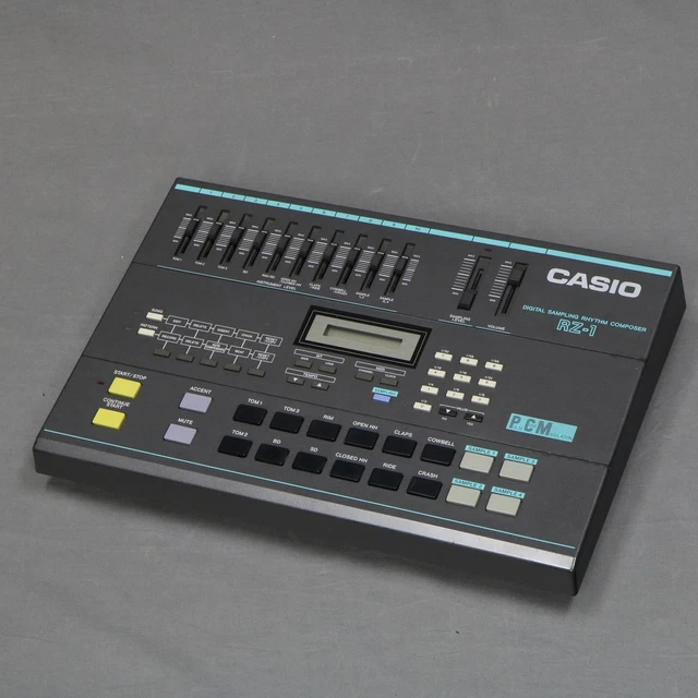 VINTAGE CASIO RZ-1 Digital Sampler Rhythm Machine Drum Machine £670.86 ...