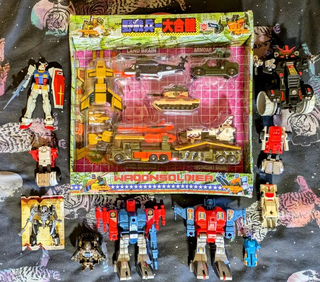 TRANSFORMERS KO BOOTLEG Jumpstarters Ruination Action Figure Knock Off ...