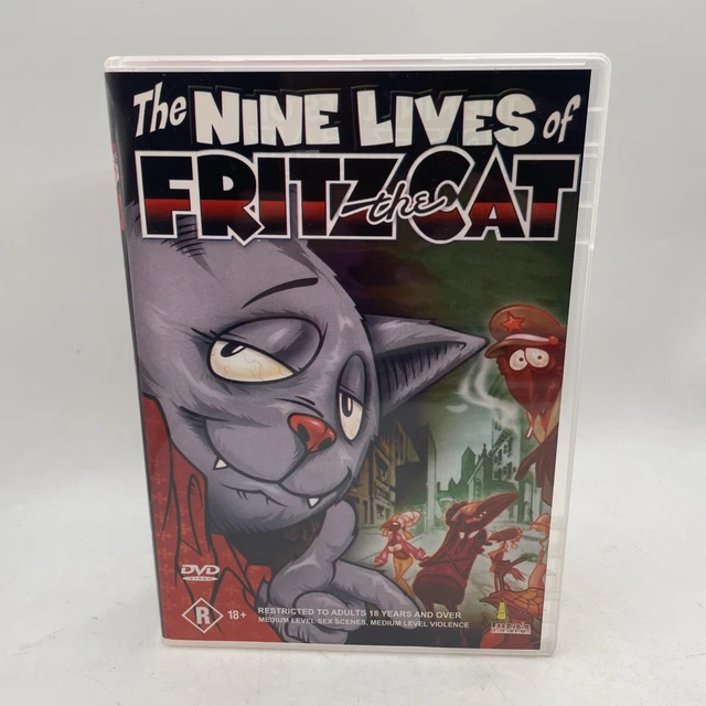 THE NINE LIVES Of Fritz The Cat (DVD 1975) - Region 4 - Rare - Adult ...