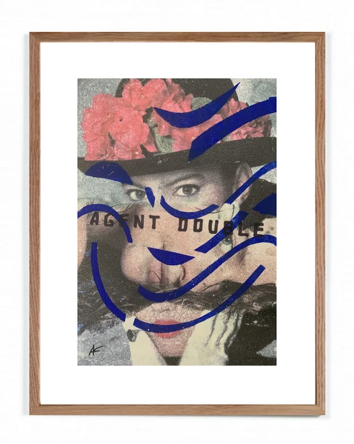 A. FRANCIS (1925-2019) Creation Imprographie Neo-Dada Rehaussee Signee ...