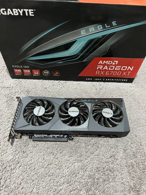 GIGABYTE RADEON RX 6700 XT EAGLE 12GB GDDR6 Graphics Card £349.00 ...