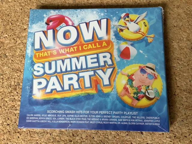 NOW THAT’S What I Call A Summer Party - 4 Disc Cd Album Brand New ...