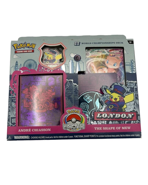 WORLD CHAMPIONSHIPS COLLECTION Box Mew Pokemon English EUR 45,00 ...