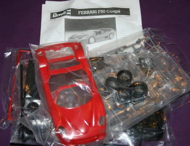 REVELL FERRARI F50 Coupé 1:24 scale model car kit 07012. £12.50 ...