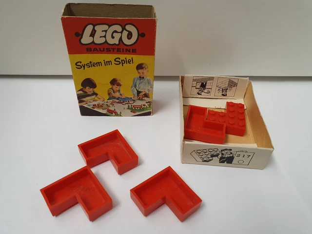 LEGO SYSTEM MURSTEN anni '60's box 217 vecchio vintage anni '60 1:87 ...