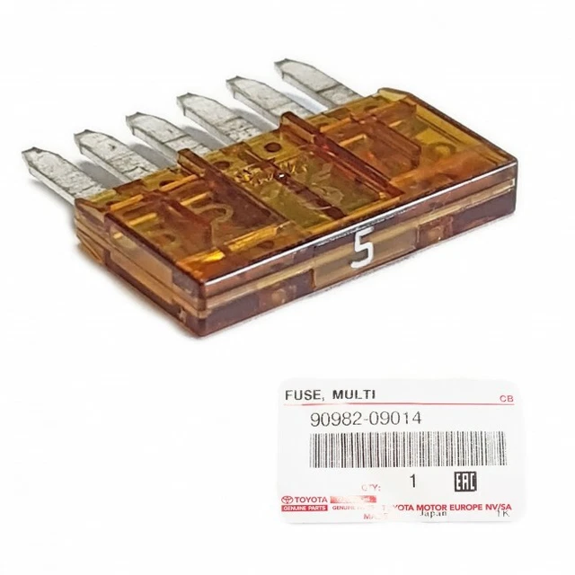 GENUINE TOYOTA 5 AMP Multi Fuse For Toyota Mark II GZX110 1GFE 90982 ...