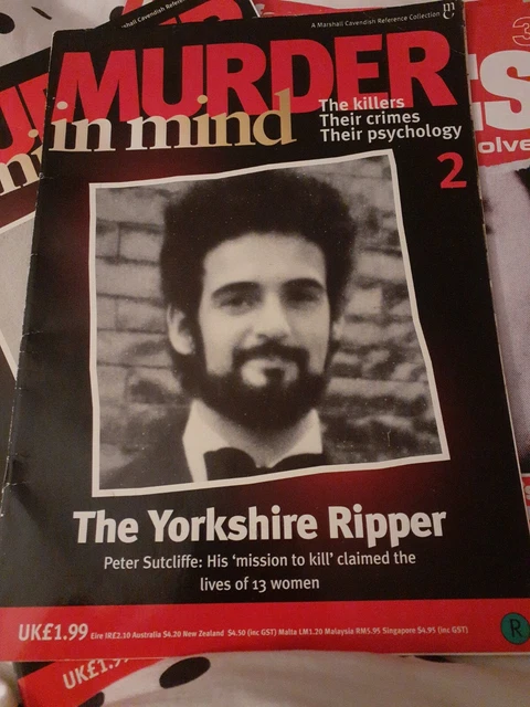VINTAGE MURDER MAGAZINE Bundle, Murder In Mind, Casebook, Real Life ...