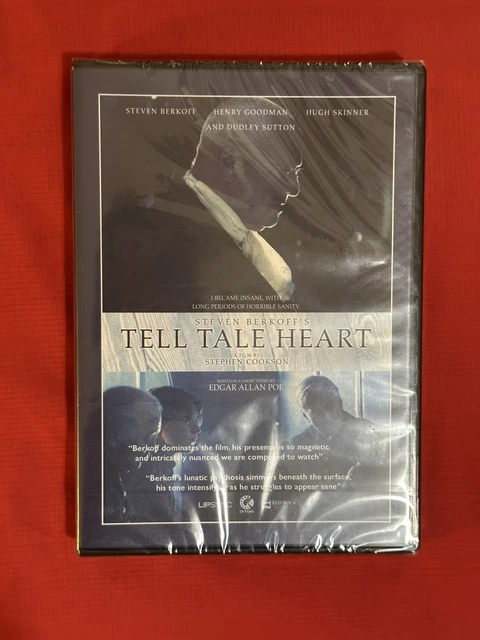 TELL TALE HEART - Steven Berkoff Region Free UK DVD NEW AND SEALED £8. ...