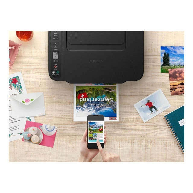 CANON PIXMA TS3750I Wireless Colour All-In-One Inkjet Printer Fast ...