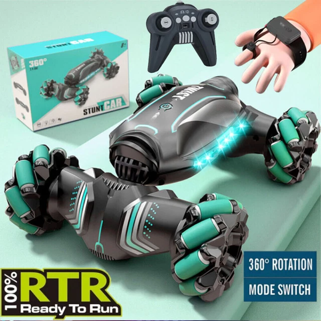4WD RC STUNT Car 360° Hand Gesture Sensing Off-Road Car Remote Control ...