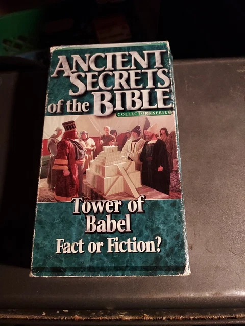 ANCIENT SECRETS OF The Bible Vhs Video Tower Of Babel/Fact Or Fiction £ ...