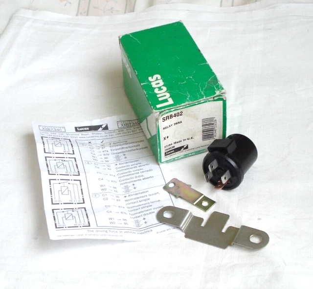 LUCAS RELAY SRB 402 £20.00 - PicClick UK
