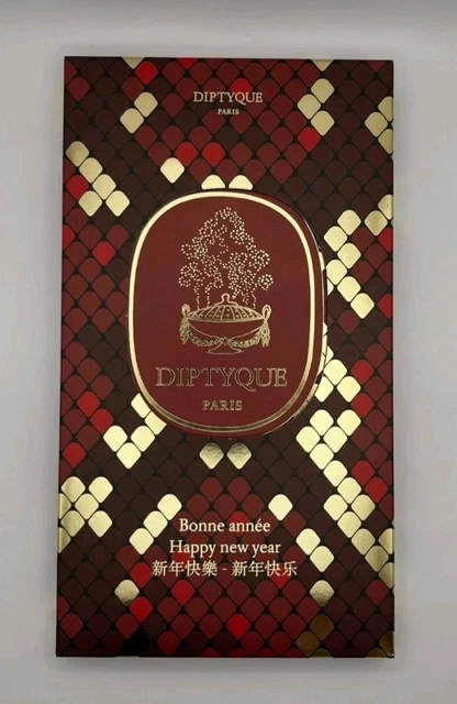 DIPTYQUE 2025 LUNAR Chinese New Year Of Snake Red empty gift box NEW! £ ...