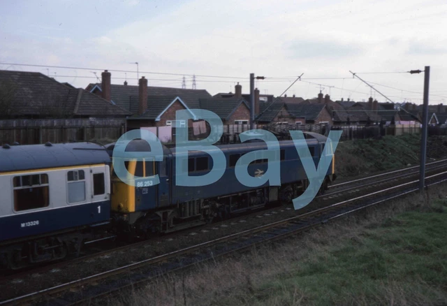 35MM RAILWAY SLIDE of Class 86 86253 March 1980 - Copyright to Buyer £3 ...