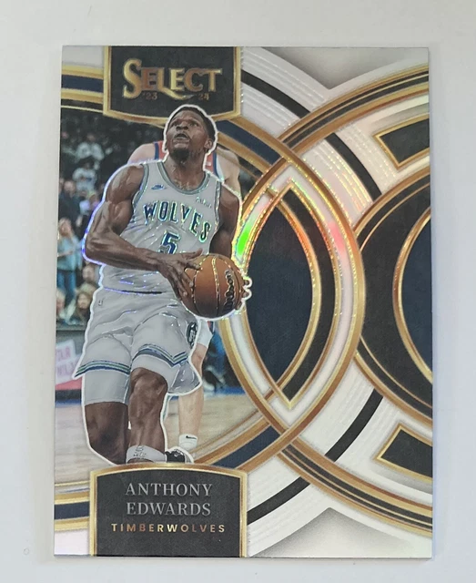ANTHONY EDWARDS 2023-24 NBA Select Premier Level Prizm argento EUR 11 ...