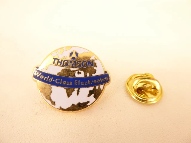 PIN'S PINS PIN Badge- THOMSON - CSF -WORLD CLASS ELECTRONICS - ARMEE ...