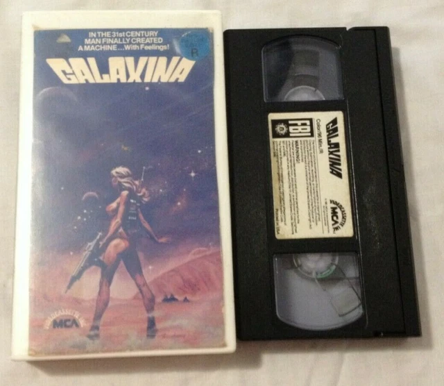 GALAXINA(VHS-1981) DOROTHY R. Stratten--Stephen Macht-Clamshell Box-Sci ...