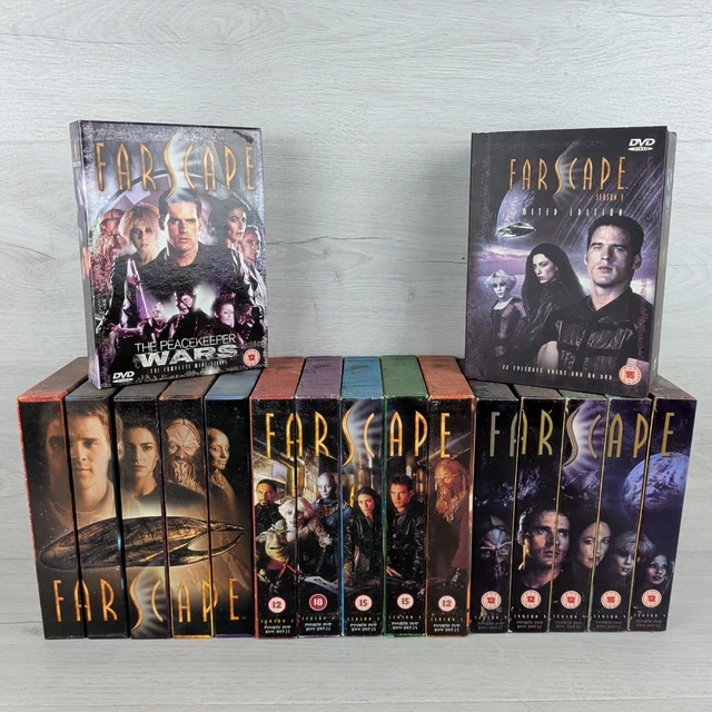 FARSCAPE COMPLETE SERIES DVD Box Set Seasons 1-4 + Finale Region 2 Sci ...