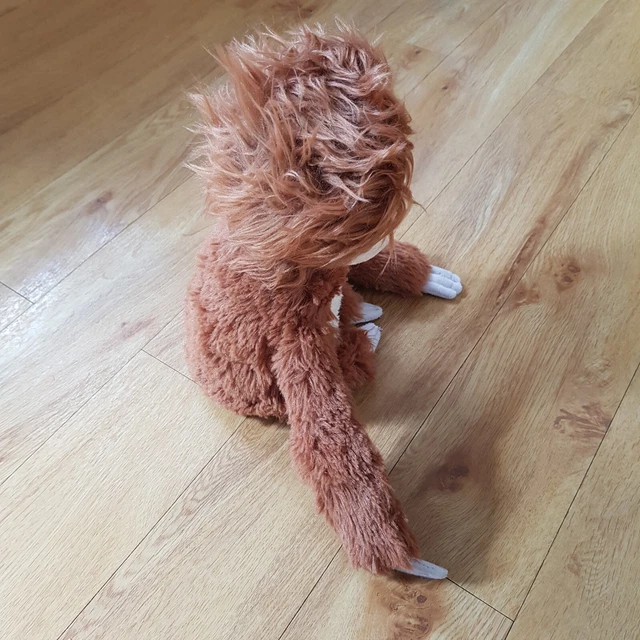 THE CROODS DREAMWORKS Sloth Brown Plush Soft Cuddly Toys Whitehouse ...