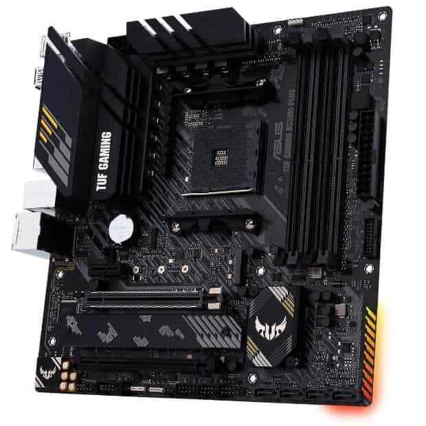 ASUS AM4 MOTHERBOARD AMD B550 TUF GAMING B550M PLUS Micro ATX 90MB14A0 ...