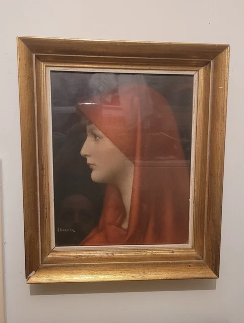 REPRODUCTION DE SAINTE Fabiola par Jean-Jacques Henner EUR 225,00 ...