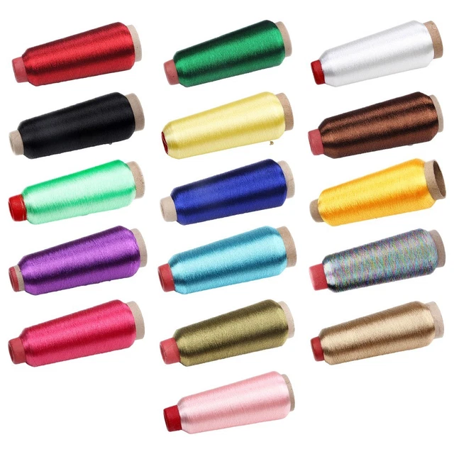 CHOOSE FROM A Spectrum of Colors in This Full Length Embroidery Thread ...